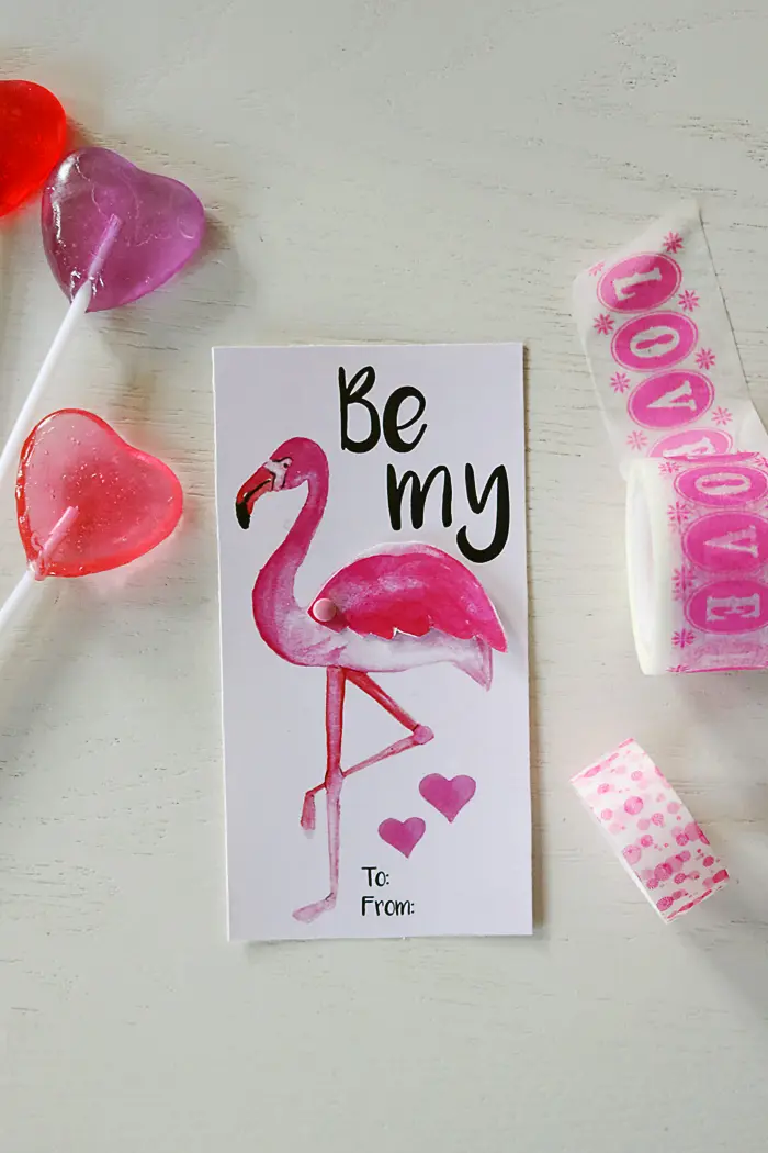 valentines-flamingo - Darling Darleen | A Lifestyle Design Blog