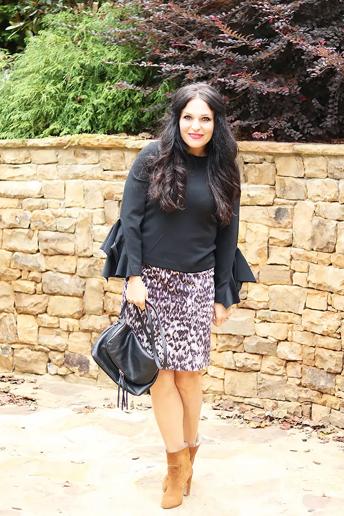 ruffle sleeves formal look - Darling Darleen | A Lifestyle Design Blog