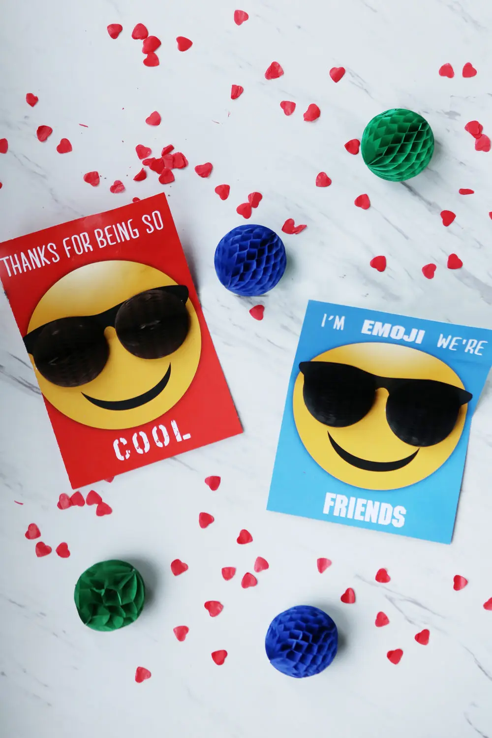 valentine emoji cards - Darling Darleen | A Lifestyle Design Blog