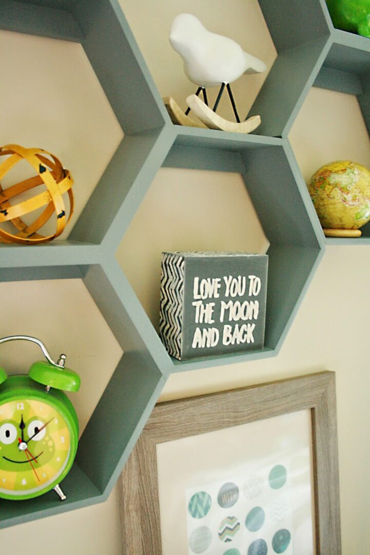 Painted Wooden Block Sign - Darling Darleen | A Lifestyle Design Blog