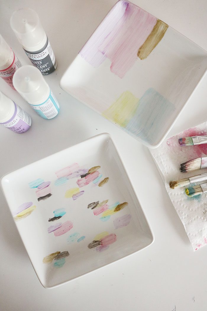 DIY Painted Watercolor Tray - Darling Darleen | A Lifestyle Design Blog