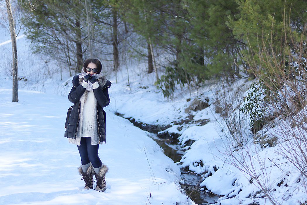 Warm Winter Outfits for Snow Days - Darling Darleen | A Lifestyle ...