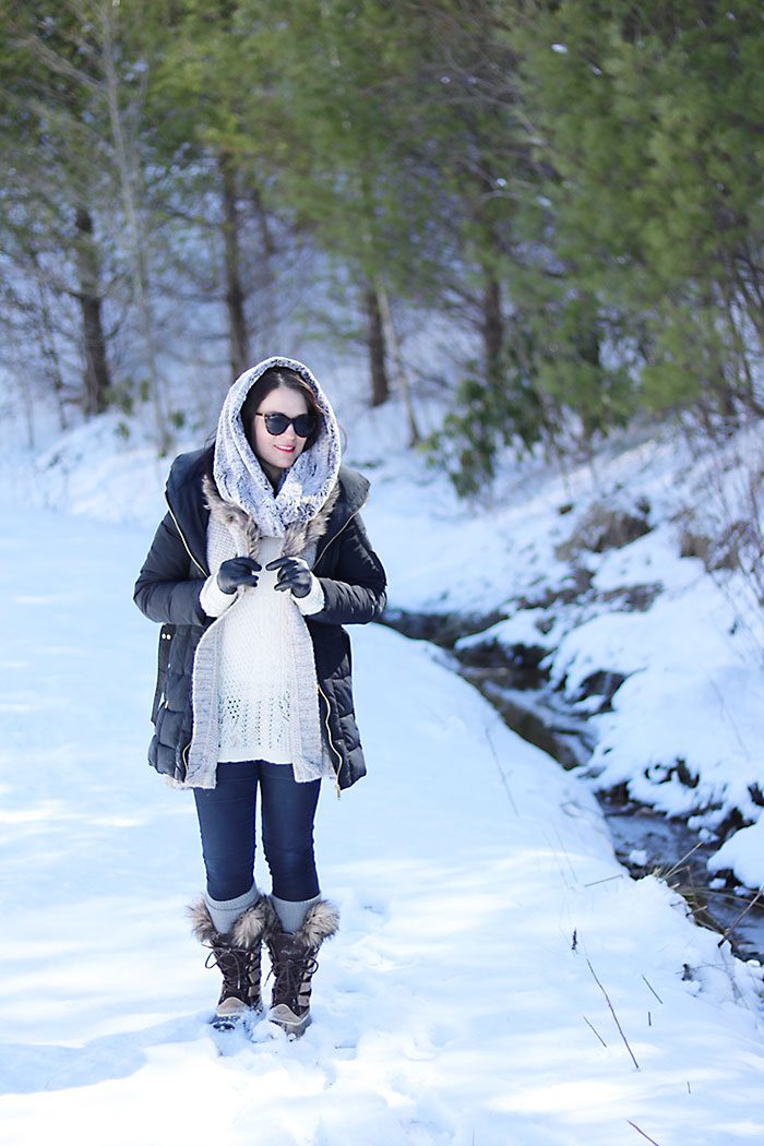Warm Winter Outfits for Snow Days - Darling Darleen | A Lifestyle ...