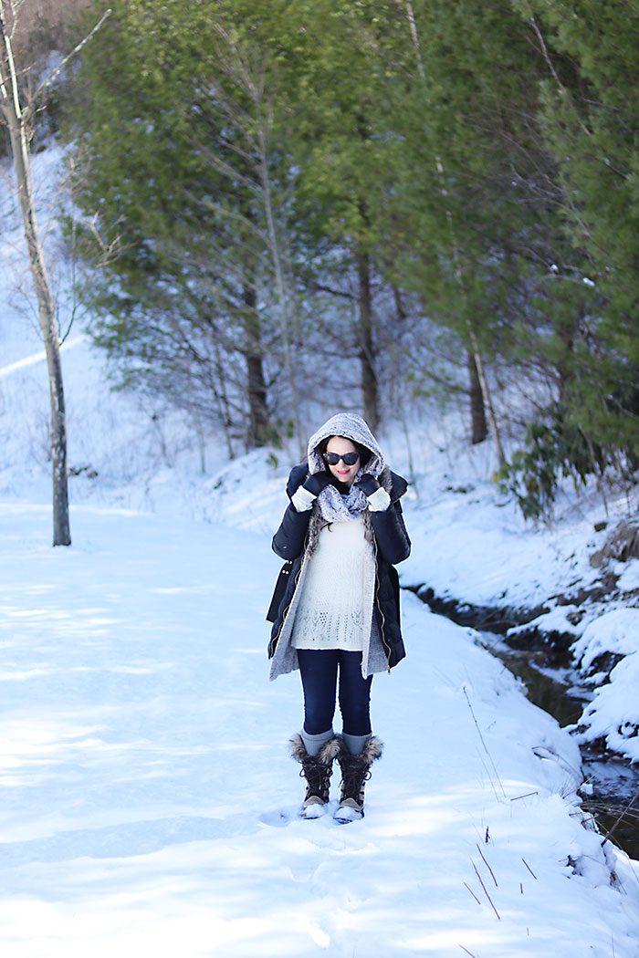 Warm Winter Outfits for Snow Days - Darling Darleen | A Lifestyle ...