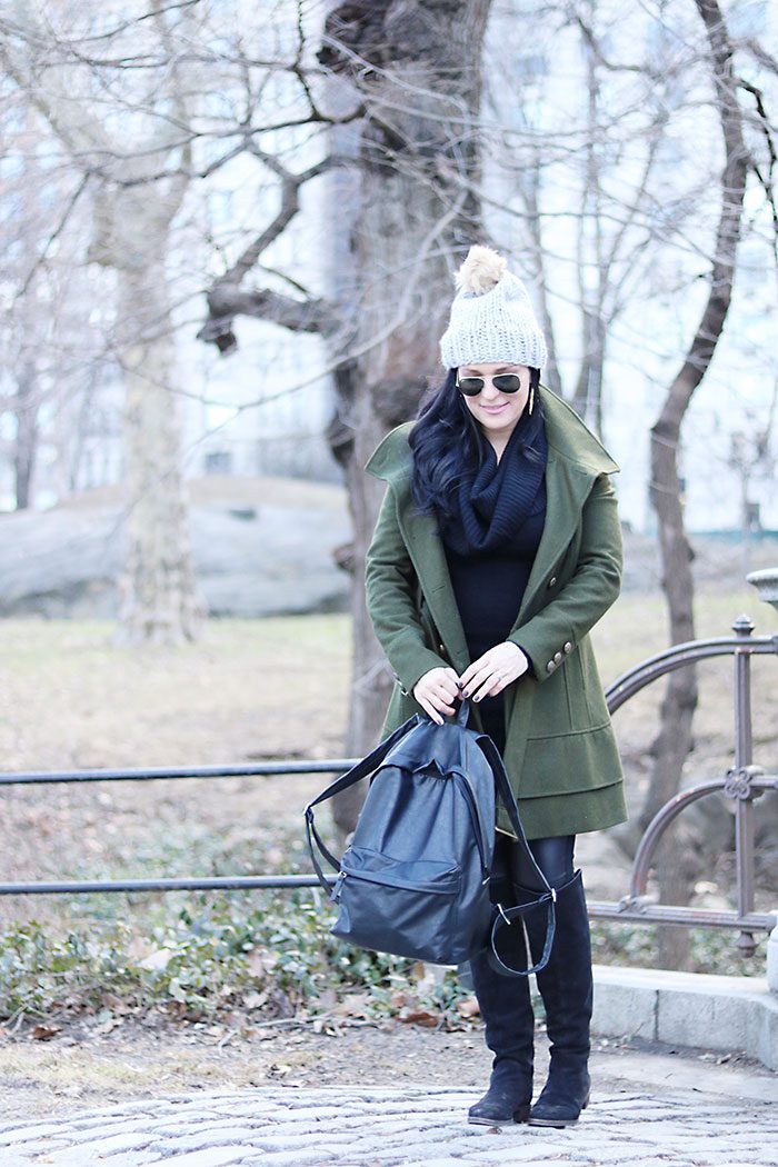 This Way That Way: Olive Green Winter Coat - Darling Darleen | A ...
