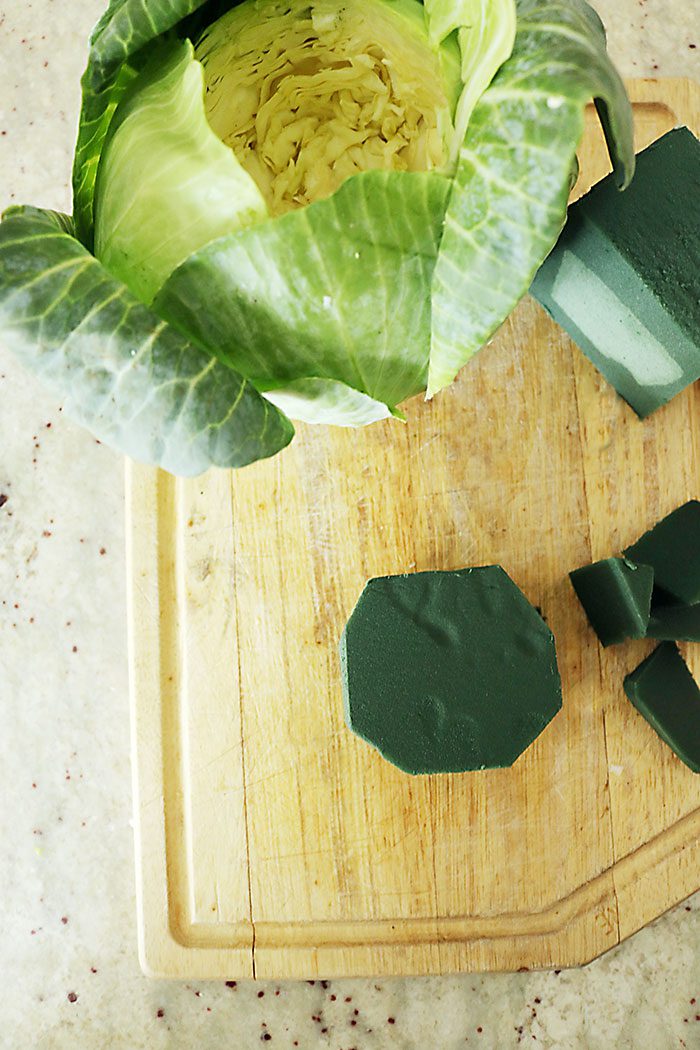 DIY: Tulip Cabbage Flower Arrangement for Easter - Darling Darleen | A ...