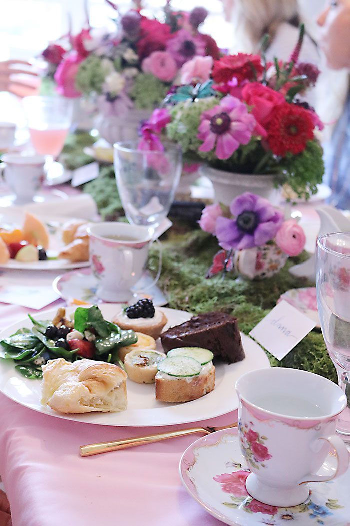 Indoor Garden Tea Party for a Shower - Darling Darleen | A Lifestyle ...