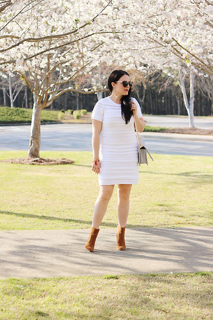 Spring Style: Sweater Dress and Booties - Darling Darleen | A Lifestyle ...