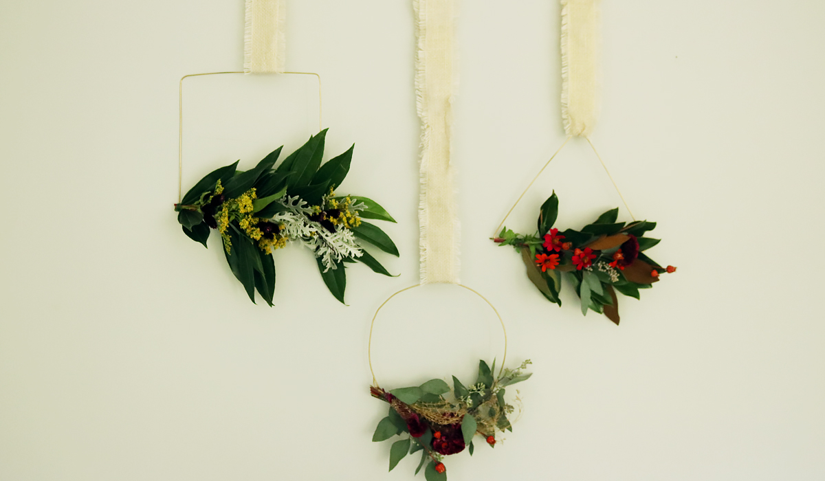 Modern Harvest Wreath - Darling Darleen | A Lifestyle Design Blog