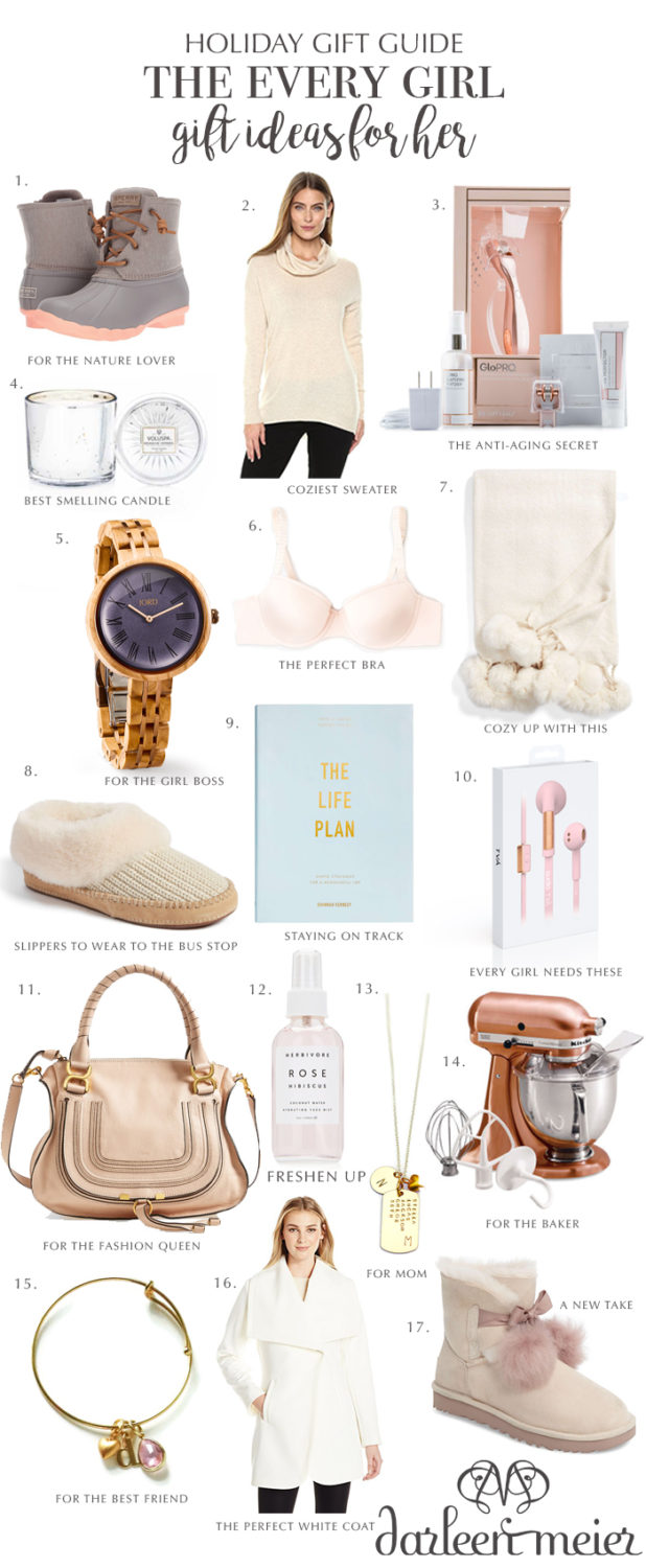 Holiday Gift Guide for Her - Darling Darleen | A Lifestyle Design Blog