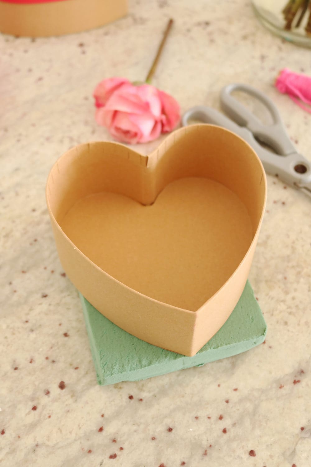 Heart Shape Flower Box - Darling Darleen | A Lifestyle Design Blog