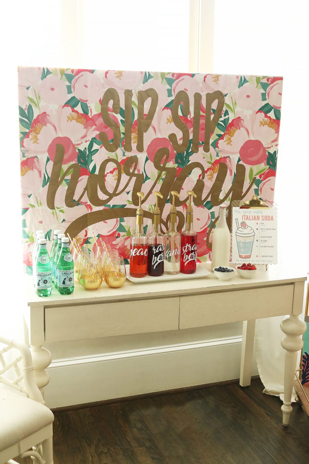 Italian Soda Bar + Free Printable - Darling Darleen | A Lifestyle ...