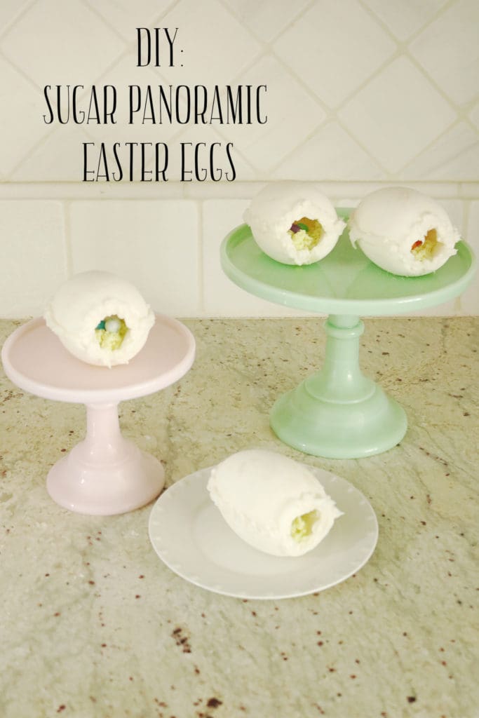 Sugar Panoramic Easter Eggs - Darling Darleen | A Lifestyle Design Blog
