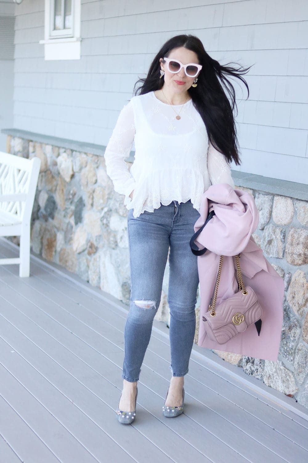Winter to Spring Transition Outfits - Darling Darleen | A Lifestyle ...
