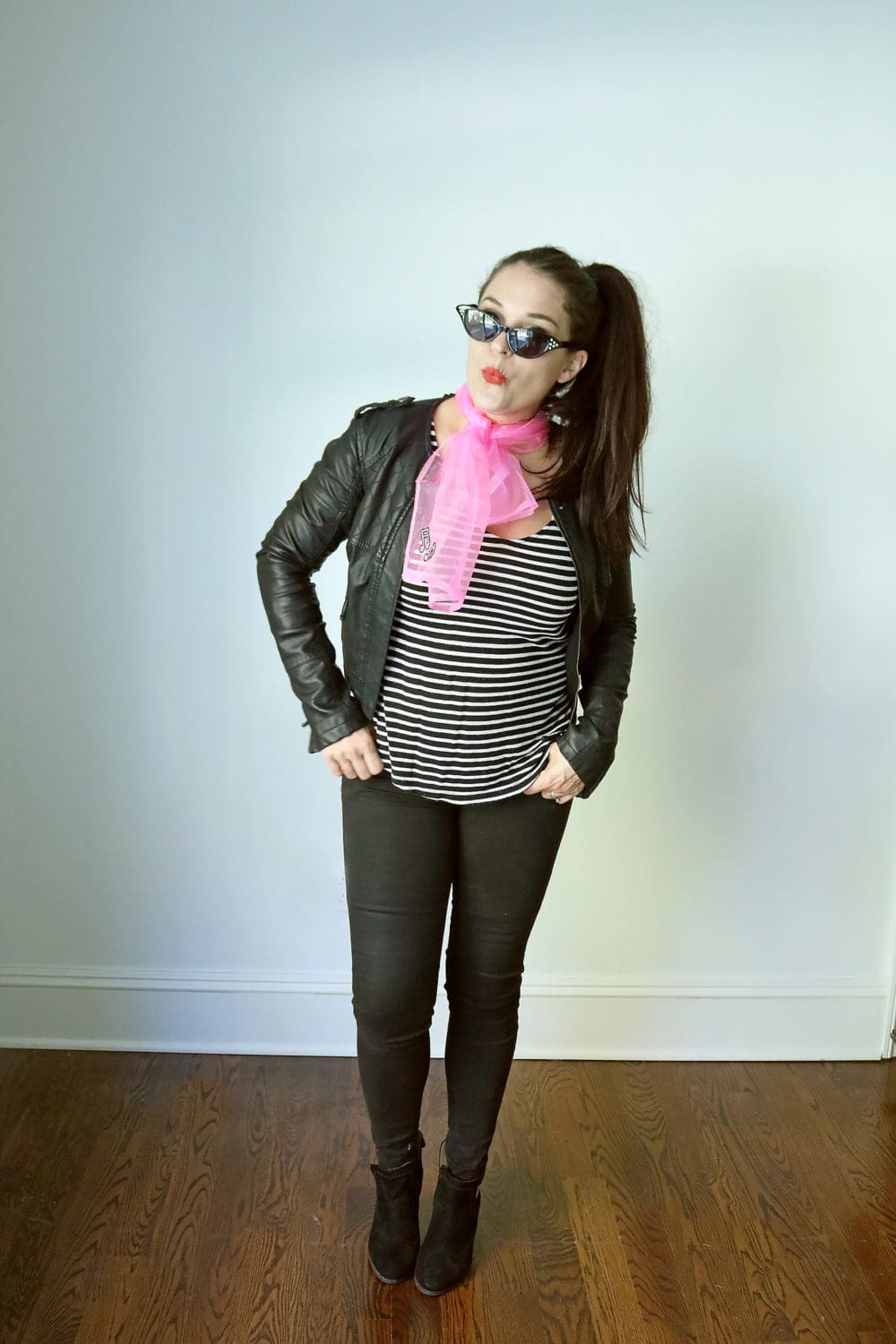 4 Easy Black and White Stripe Costume Ideas - Darling Darleen | A ...