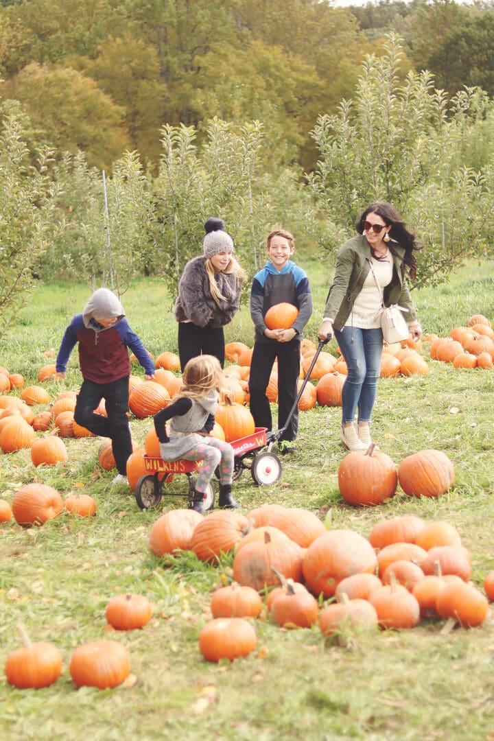 Pumpkin Patch with Older Kids - Darling Darleen | A Lifestyle Design Blog