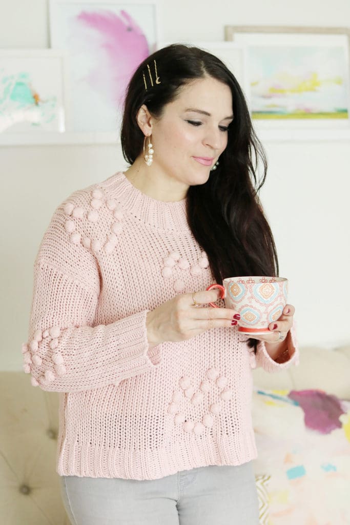 Heart Shape Sweaters - Darling Darleen | A Lifestyle Design Blog