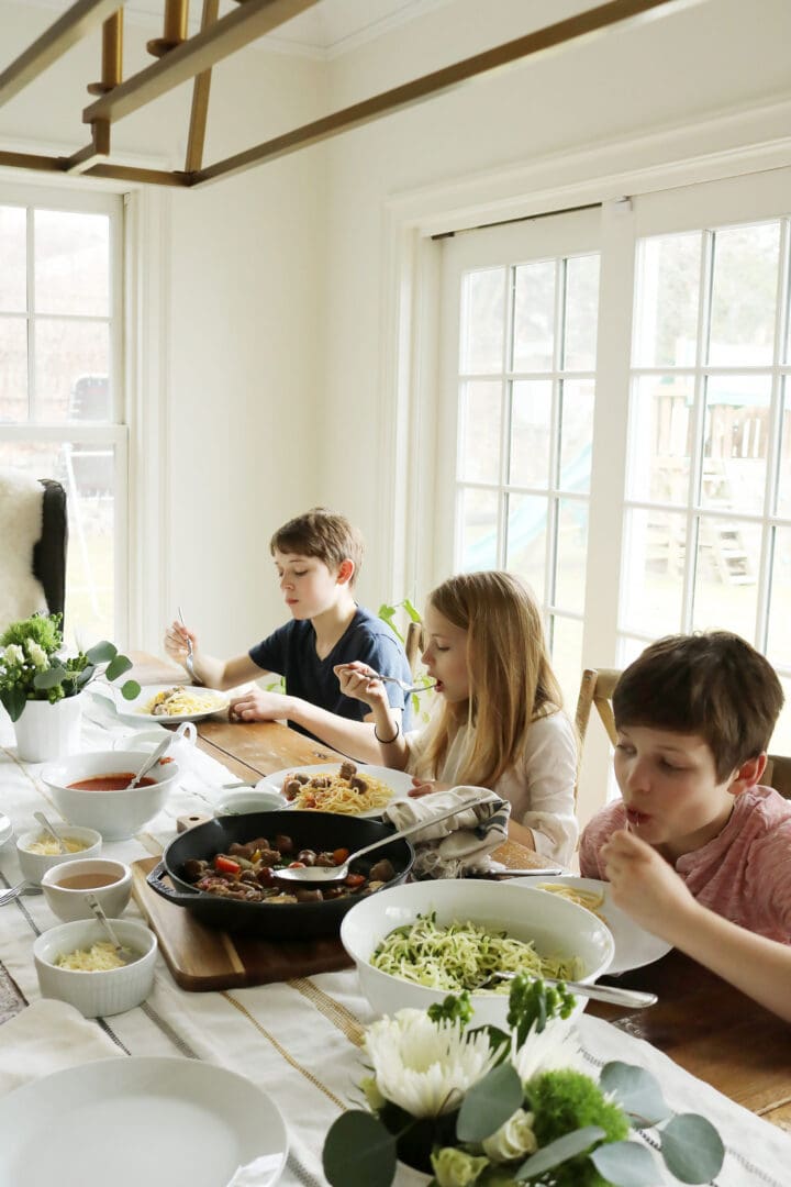 Family Italian Pasta Night - Darling Darleen | A Lifestyle Design Blog