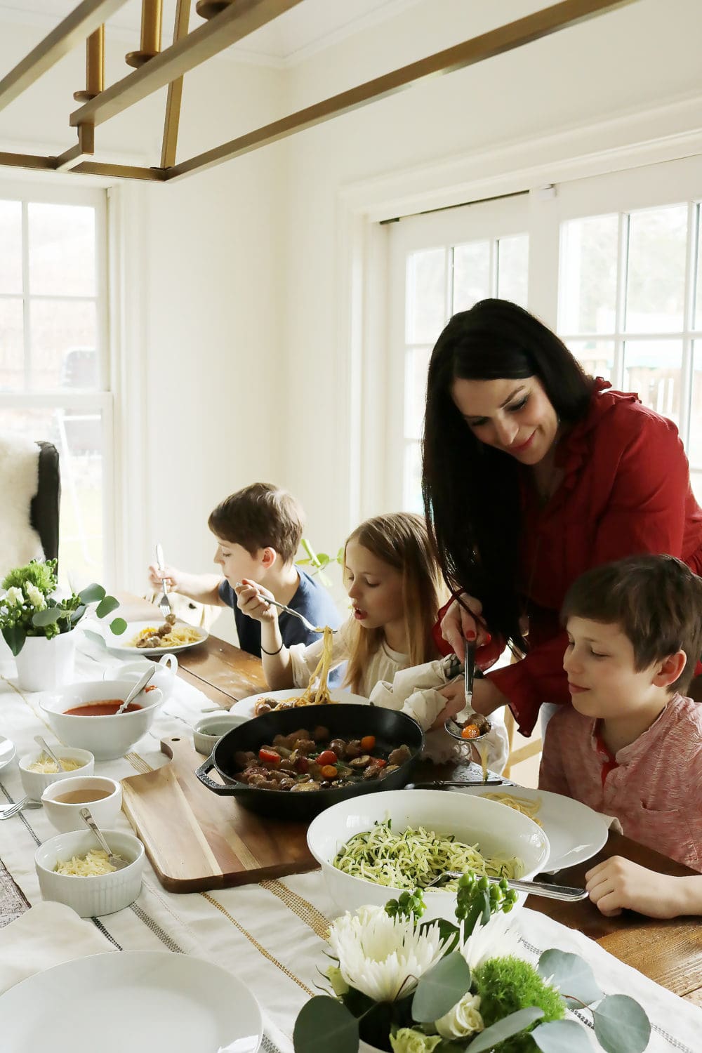Family Italian Pasta Night - Darling Darleen | A Lifestyle Design Blog