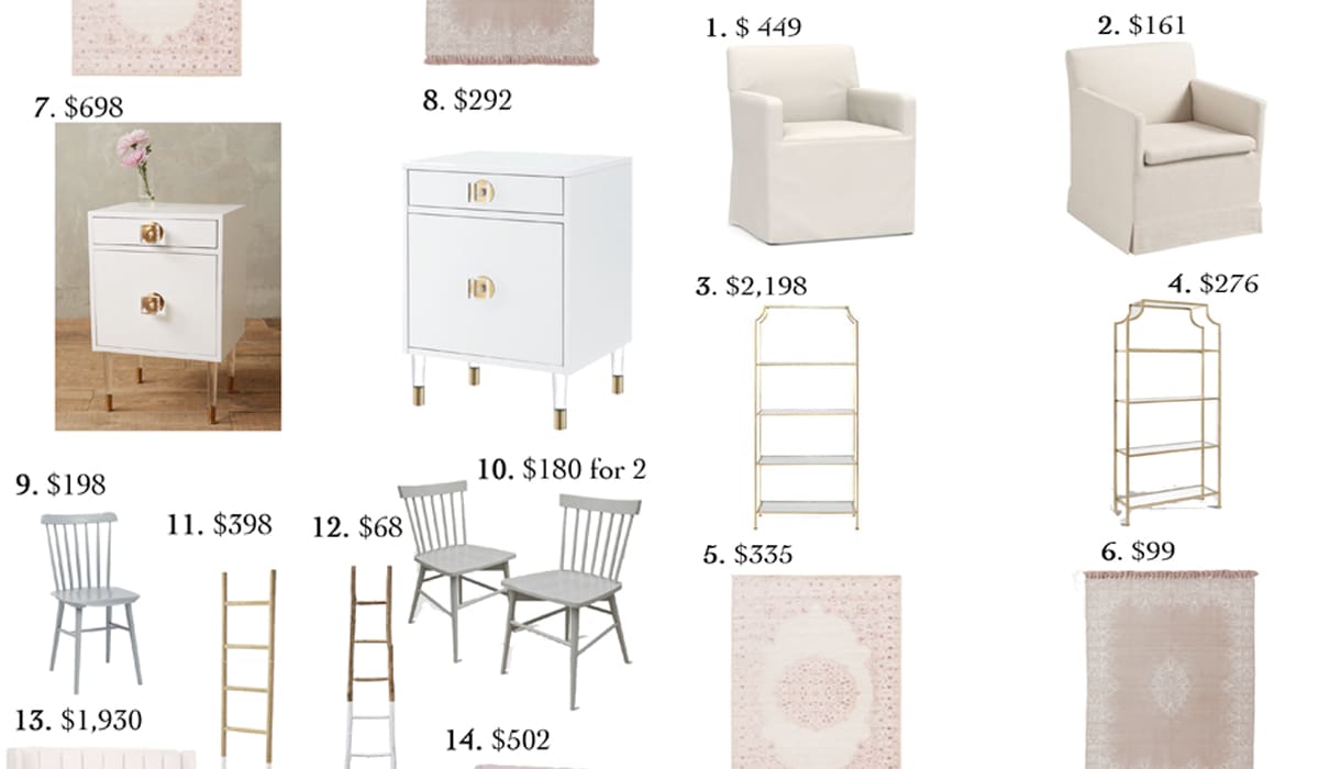 Splurge vs. Save: Pink & Neutral - Darling Darleen | A Lifestyle Design ...