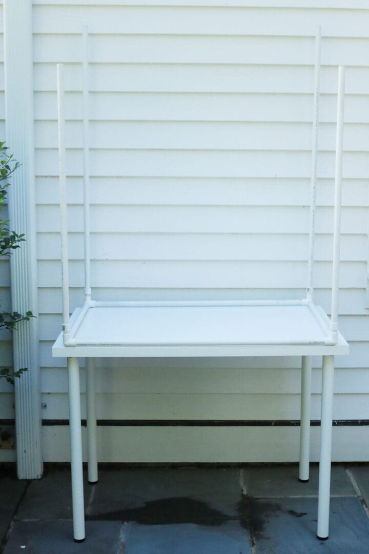 DIY Scallop Table Top Canopy - Darling Darleen | A Lifestyle Design Blog