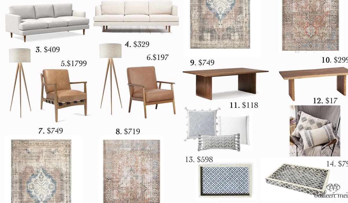 Splurge Vs Save: Neutral Living Room - Darling Darleen | A Lifestyle ...